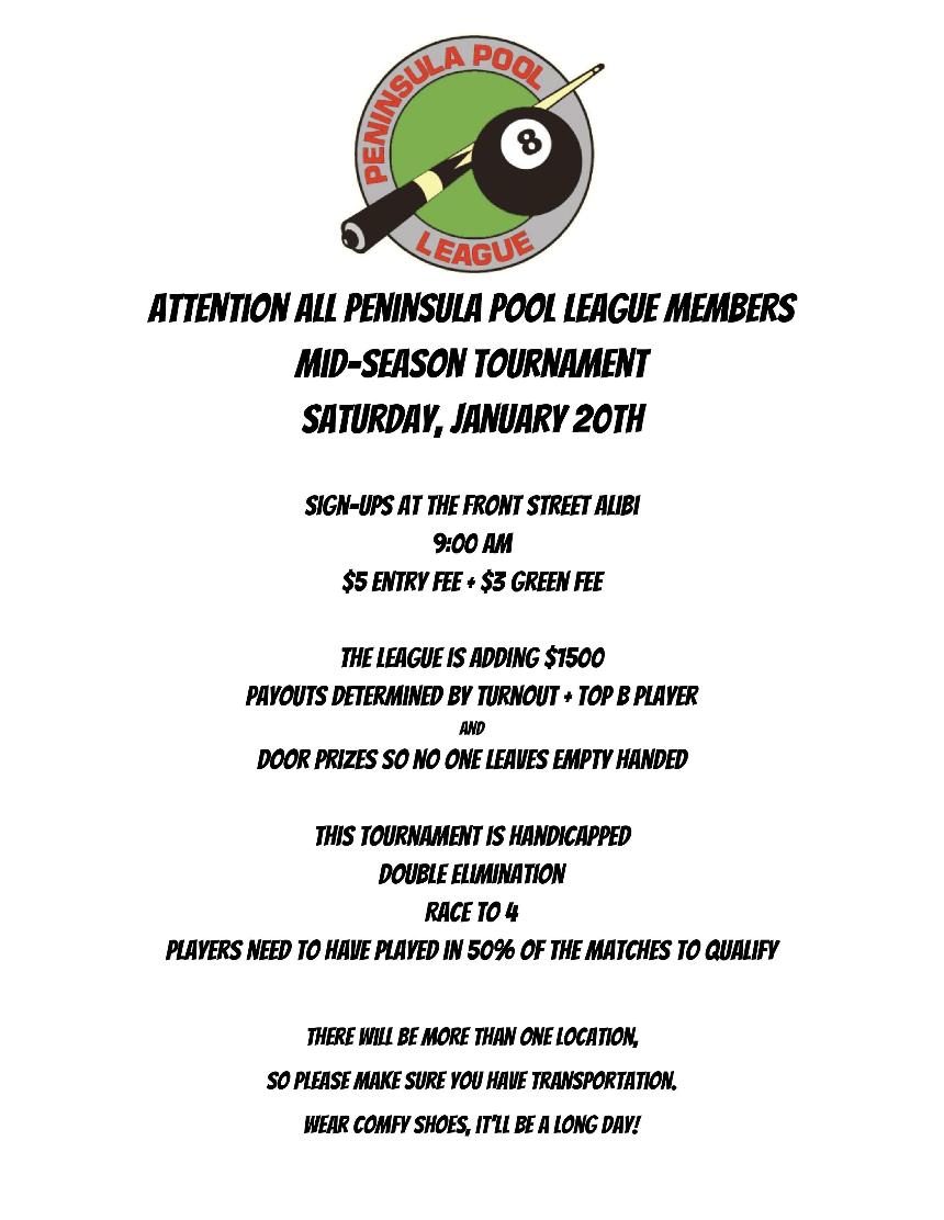 Peninsula Pool League